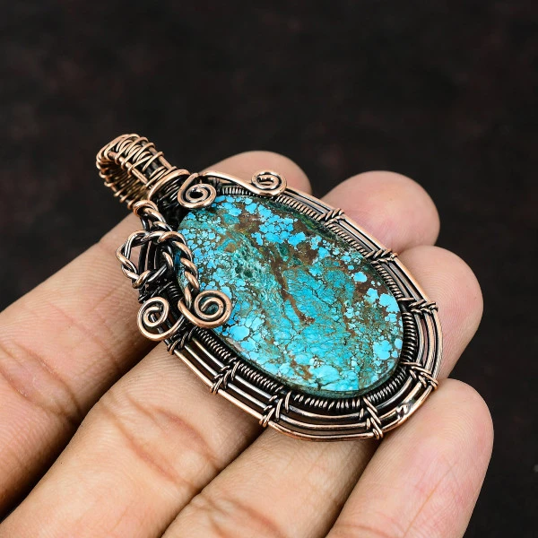 Handmade Wire Wrapped Jewelry | Copper Wire Wrap Jewelry