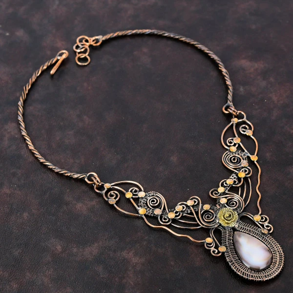 Handmade Wire Wrapped Jewelry | Copper Wire Wrap Jewelry