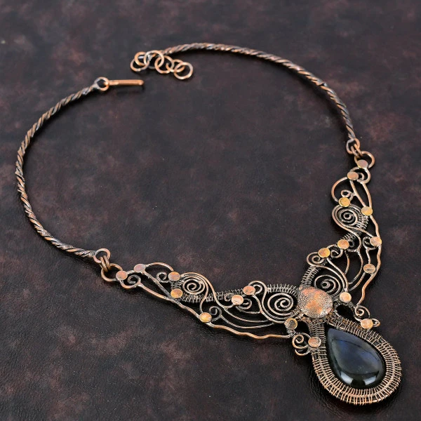 Handmade Wire Wrapped Jewelry | Copper Wire Wrap Jewelry