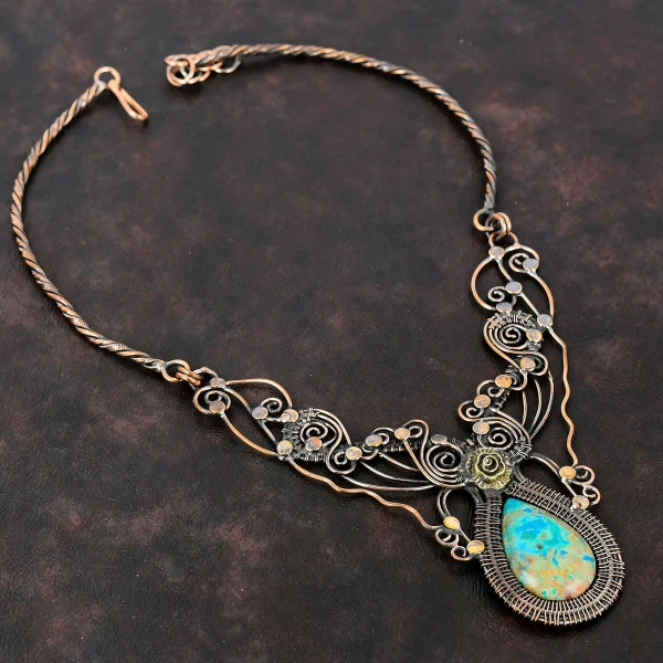 Handmade Wire Wrapped Jewelry | Copper Wire Wrap Jewelry