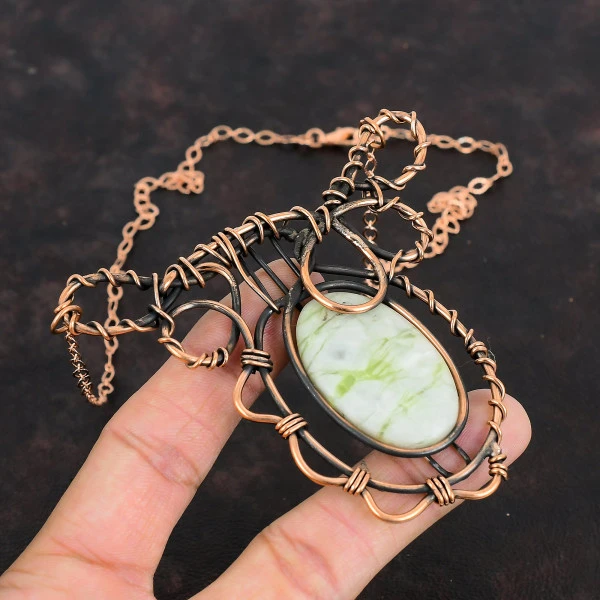 Handmade Wire Wrapped Jewelry | Copper Wire Wrap Jewelry