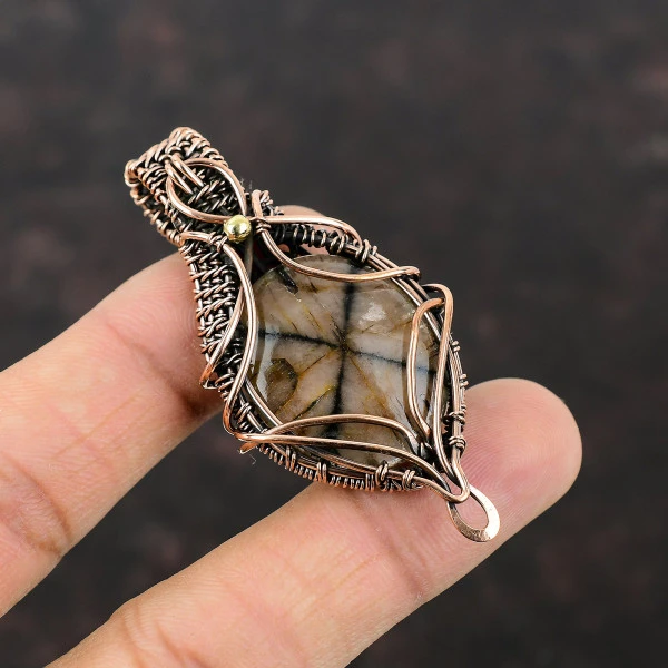 Handmade Wire Wrapped Jewelry | Copper Wire Wrap Jewelry