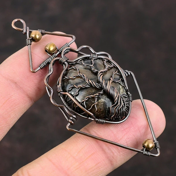 Handmade Wire Wrapped Jewelry | Copper Wire Wrap Jewelry