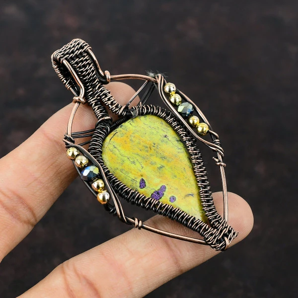 Handmade Wire Wrapped Jewelry | Copper Wire Wrap Jewelry