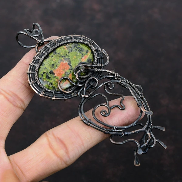 Handmade Wire Wrapped Jewelry | Copper Wire Wrap Jewelry