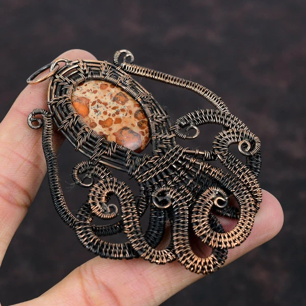 Handmade Wire Wrapped Jewelry | Copper Wire Wrap Jewelry