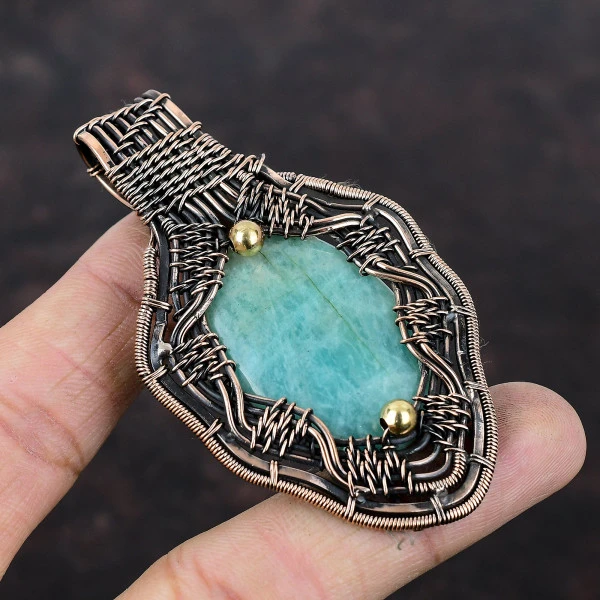 Handmade Wire Wrapped Jewelry | Copper Wire Wrap Jewelry