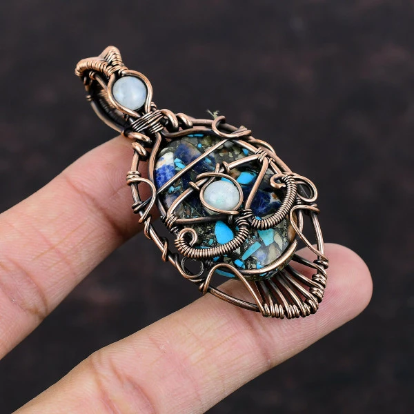 Handmade Wire Wrapped Jewelry | Copper Wire Wrap Jewelry