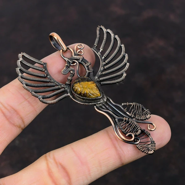 Handmade Wire Wrapped Jewelry | Copper Wire Wrap Jewelry