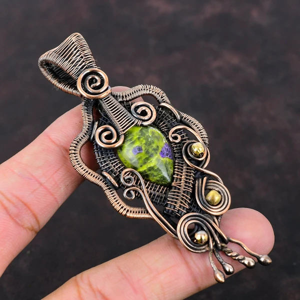 Handmade Wire Wrapped Jewelry | Copper Wire Wrap Jewelry