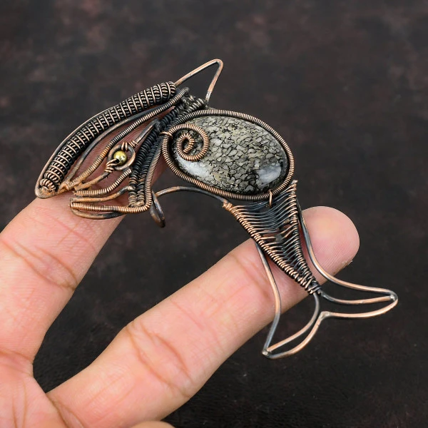 Handmade Wire Wrapped Jewelry | Copper Wire Wrap Jewelry